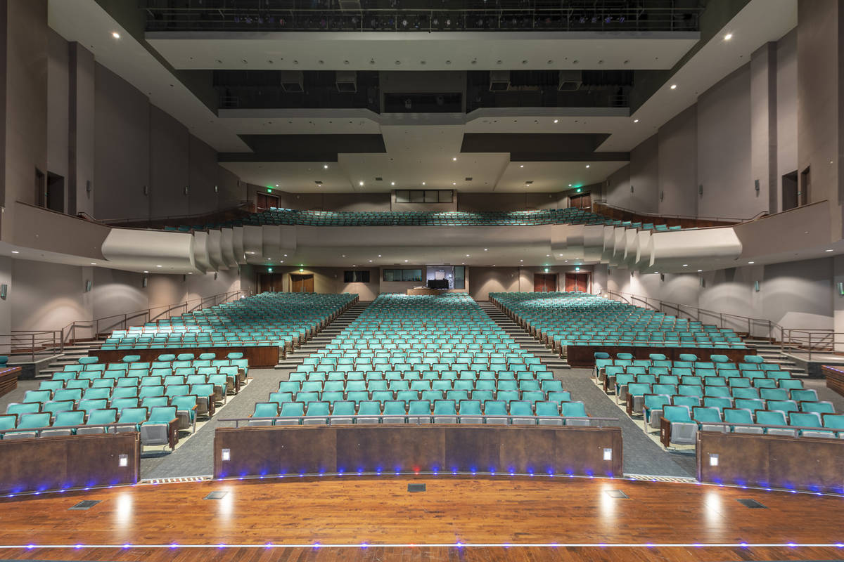 Hanson Theatre Seating Layout Lake Michigan College Mendel Center