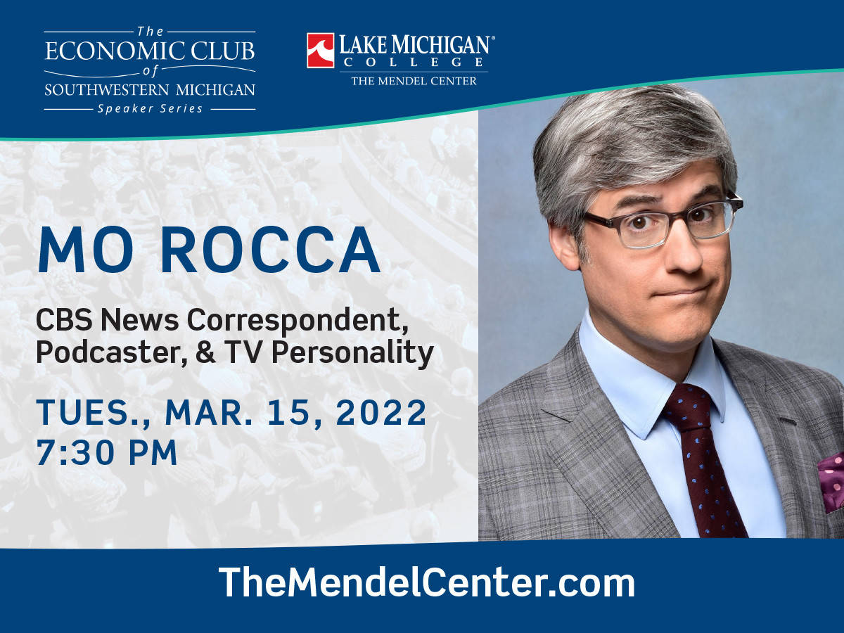 Mo Rocca to speak March 15 as part of The Economic Club of Southwestern ...